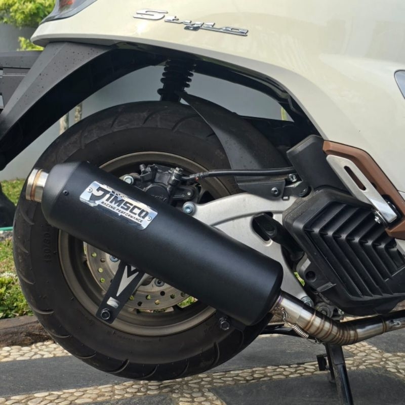 Jual Knalpot Standar Racing Honda STYLO Original JIMSCO Racing inlet ...