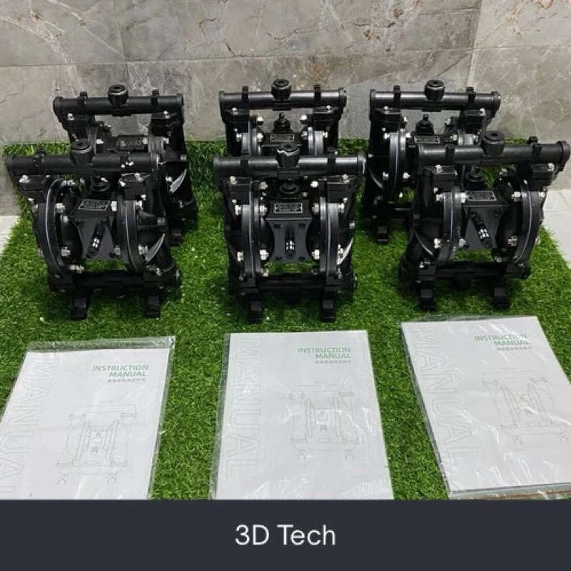 Jual Pompa Diaphragm QBK/QBY 15 AODD 0.5 inch (Body Polypropylene / PP ...