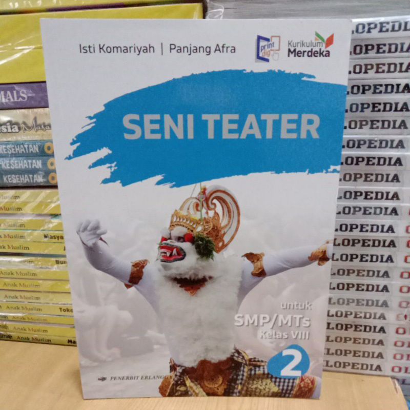 Jual Buku Original SENI TEATER SMP Kelas 8 Kurikulum Merdeka Print dig Erlangga | Shopee Indonesia