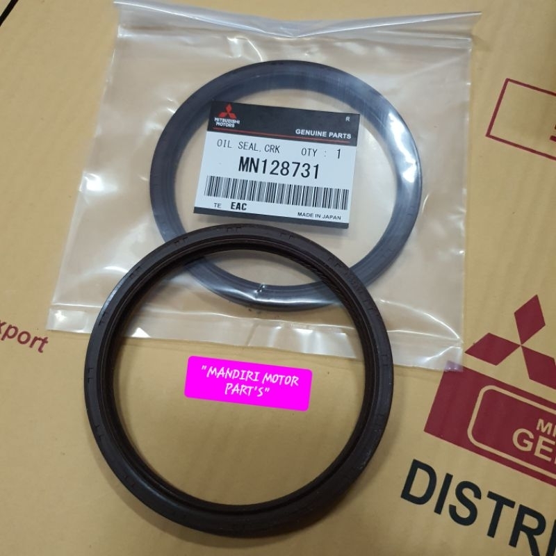 Jual OIL SEAL CRANKSHAFT REAR/SEAL AS KRUK BELAKANG TRITON 2.5CC/PAJERO ...