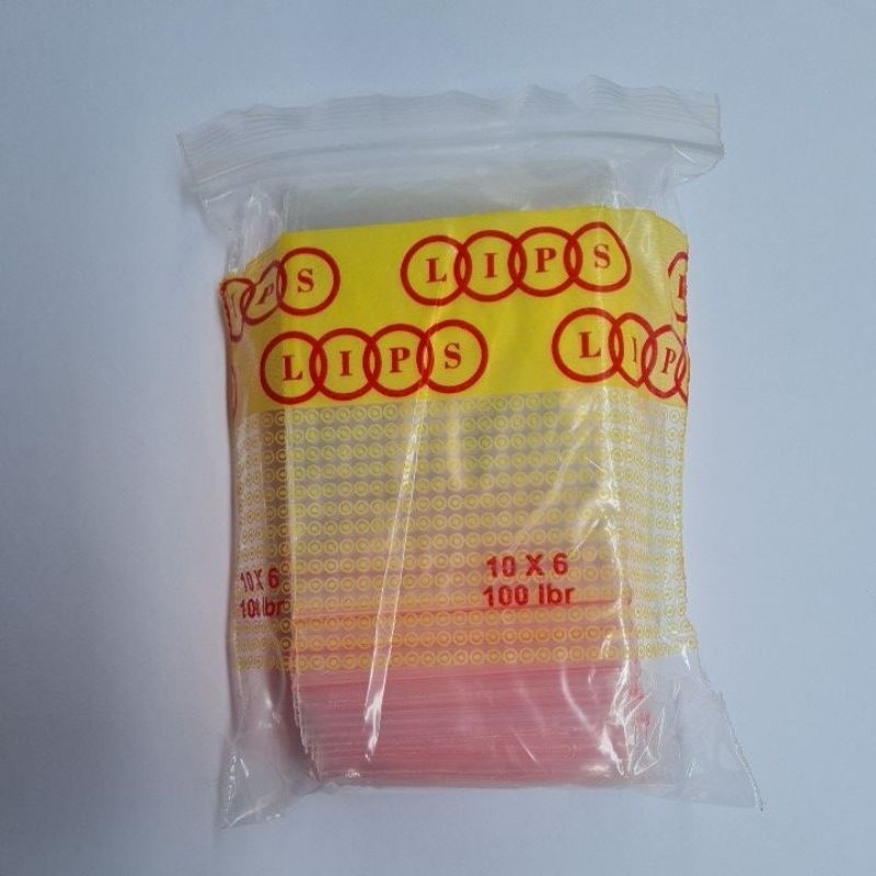 Jual PLASTIK KLIP 10 X 6 100 lembar Lips | Shopee Indonesia