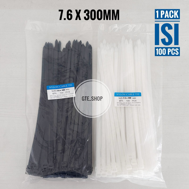 Jual Kabel Ties 30cm (300mm) 7.6 x 300mm PROMO TERMURAH Cabel Tie / Kabel Tie 7.6 x 300mm ...
