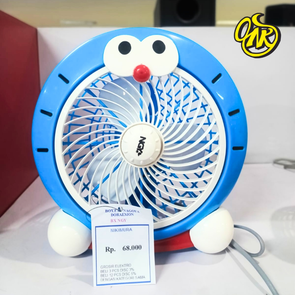 Jual Kipas Angin Karakter Kipas Angin Doraemon Minion | Shopee Indonesia
