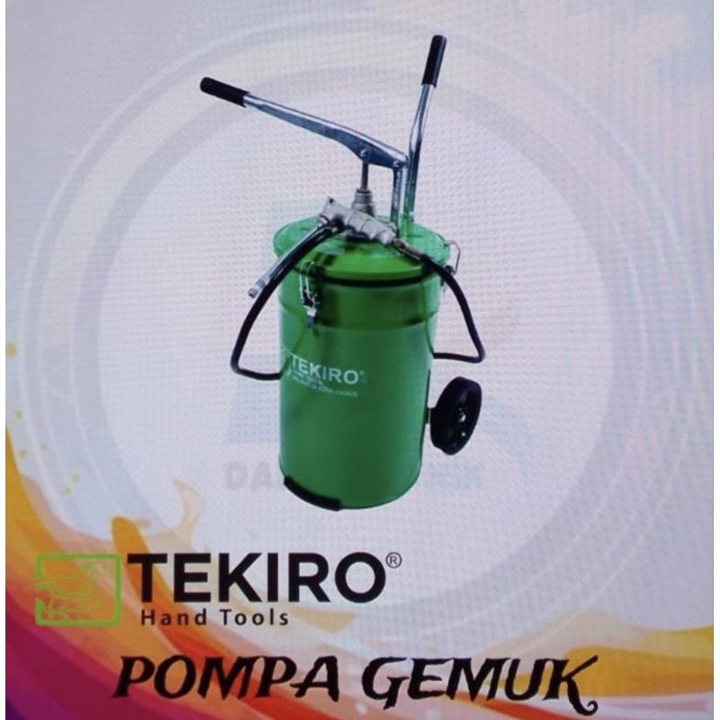 Jual Pompa gemuk tekiro / grease pump tekiro 20 Litar murah kuat MANUAL ...