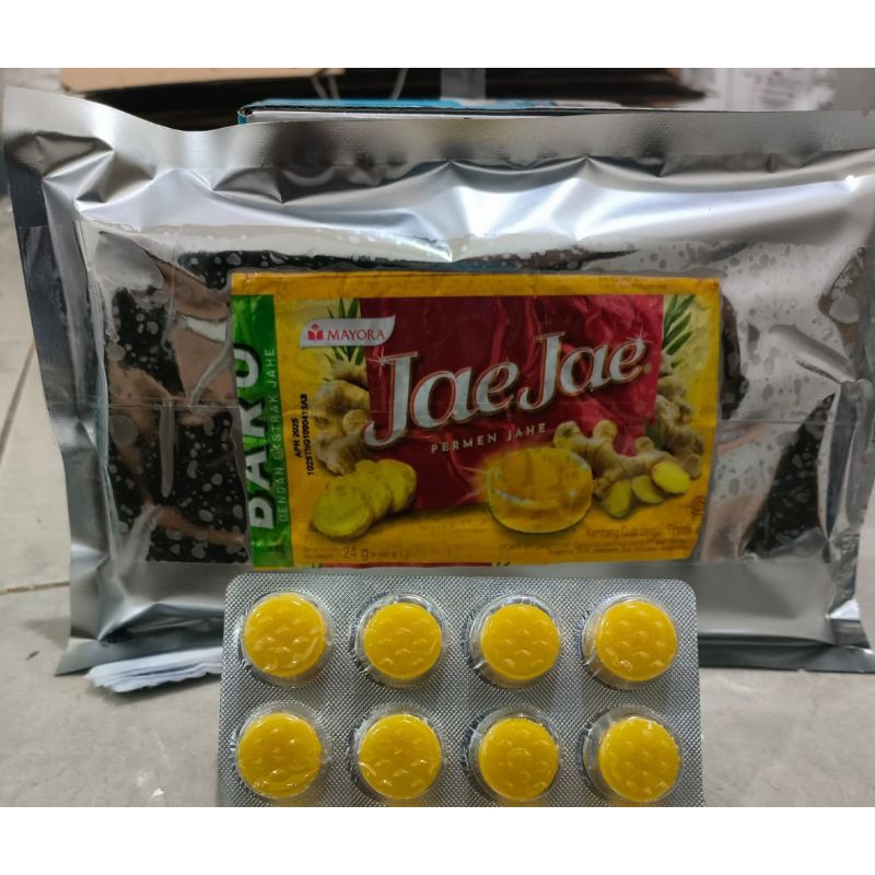 Jual (10 strip/80 butir) Permen jahe Jae Jae mayora | Shopee Indonesia