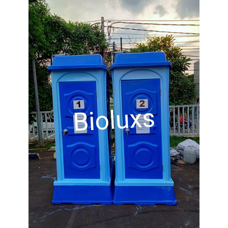 Jual Toilet Portable Type B WC Duduk Harga Pabrik dimensi P.125cm x L ...
