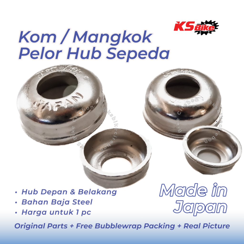 Jual Mangkok Hub Roda Depan Belakang JAPAN | Kom Cup Hub Gotri Sepeda ...