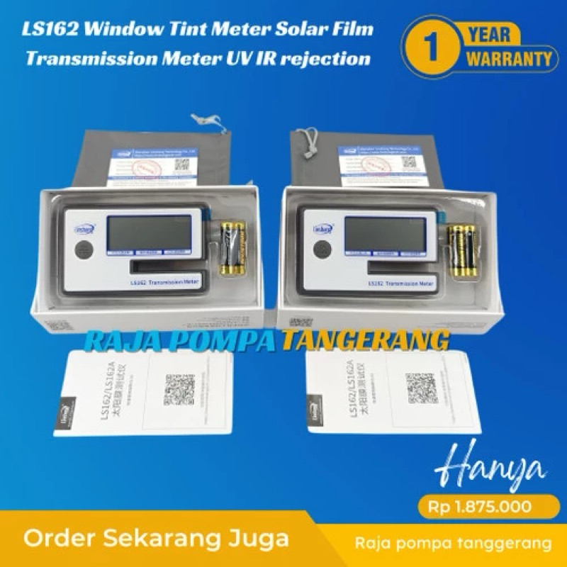 Jual LS162 Window Tint Meter Solar Film Transmission Meter UV IR rejection | Shopee Indonesia