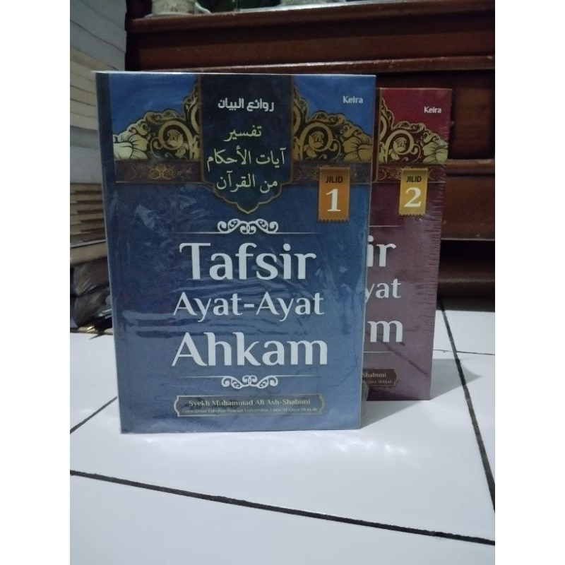 Jual [Original] Buku Tafsir Ayat Ahkam Lengkap 2 Jilid HC Edisi Revisi ...