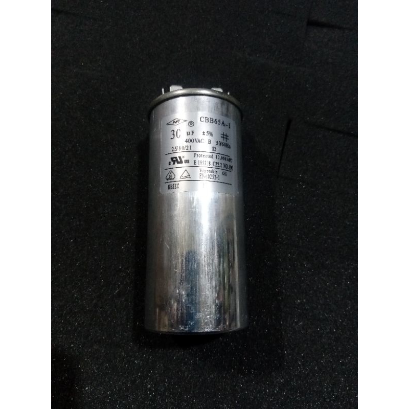 Jual kapasitor CAPASITOR AC Sharp 30uf CBB65A-1 original | Shopee Indonesia