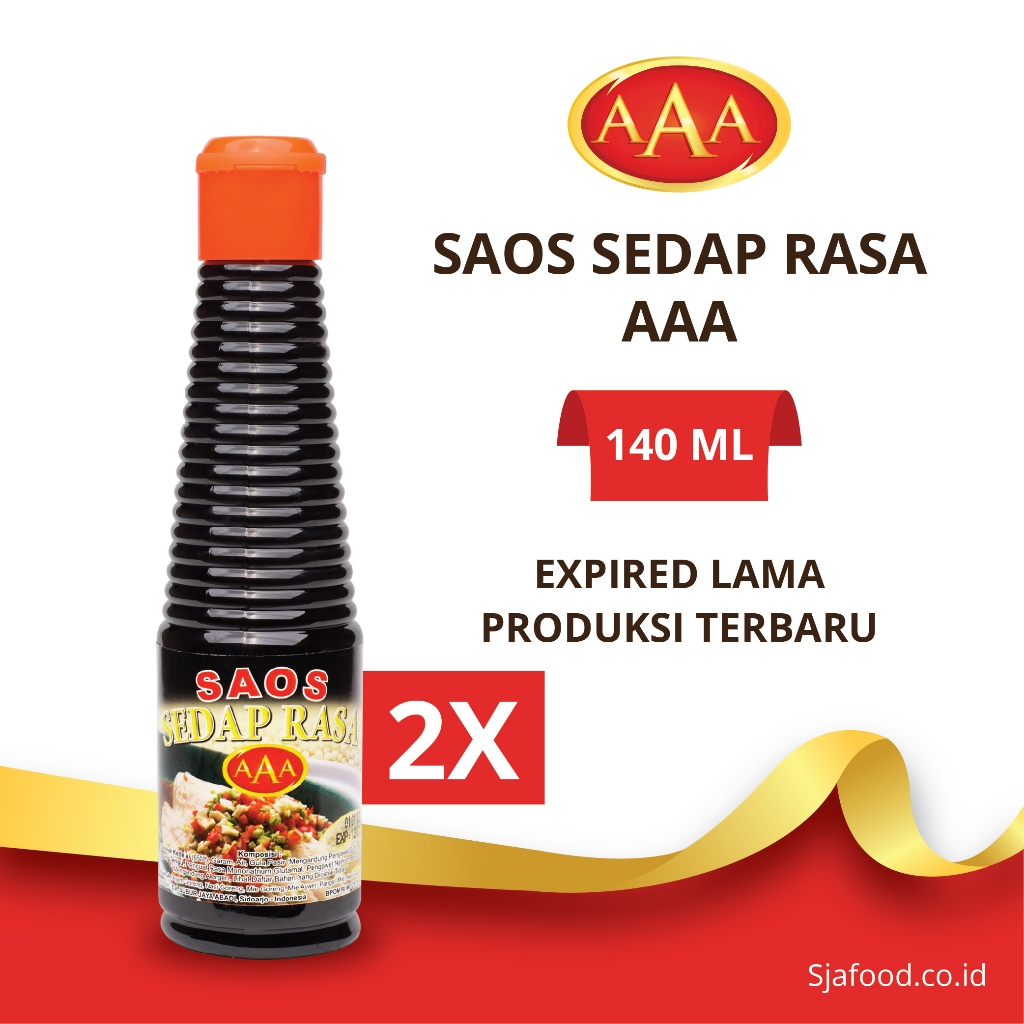 Jual SAOS SEDAP RASA AAA 140 ML (2 Botol) | Shopee Indonesia
