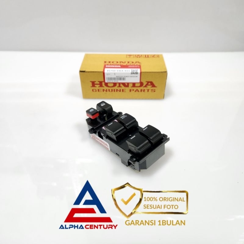 Jual MASTER POWER WINDOW CRV GEN 3 JAZZ RS MOBILIO BRIO BRV ORIGINAL ...