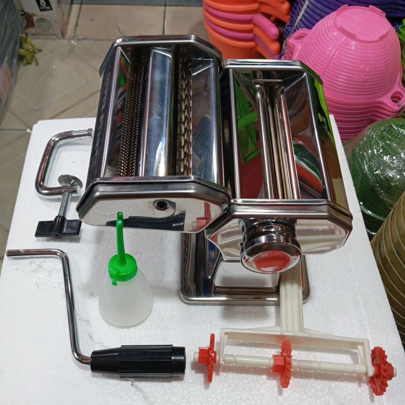 Jual GILINGAN MIE/MOLEN/PANGSIT(ATLAS PASTA MACHINE) | Shopee Indonesia
