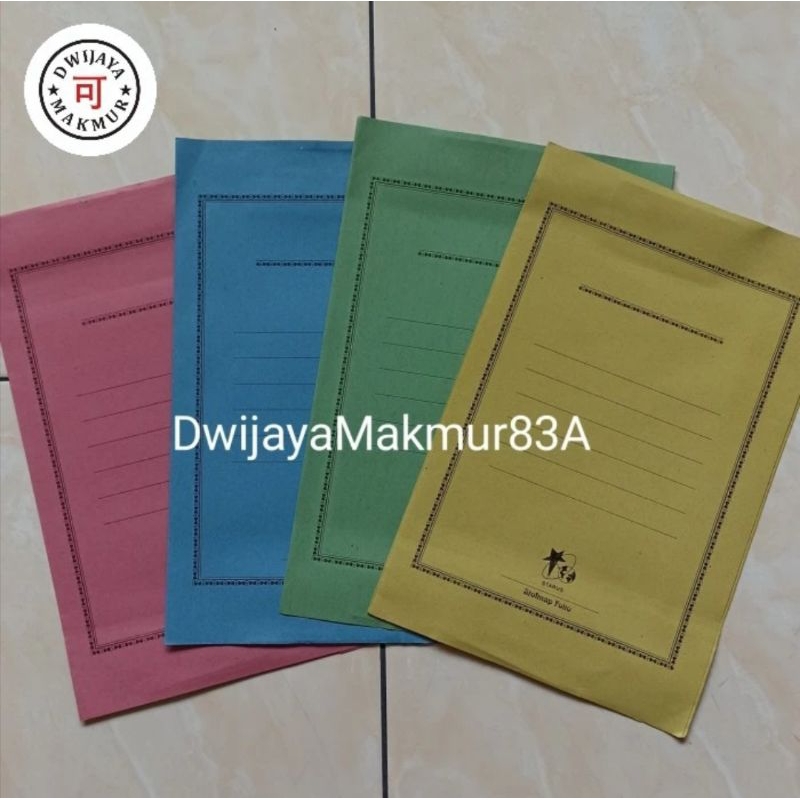 Jual Stofmap Kertas Folio / Map kertas F4 Ecer / Satuan | Shopee Indonesia