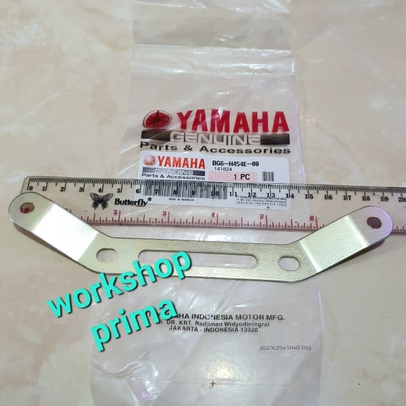 Jual Besi dudukan breket pegangan plat nopol BG6 nomer polisi nomor ...