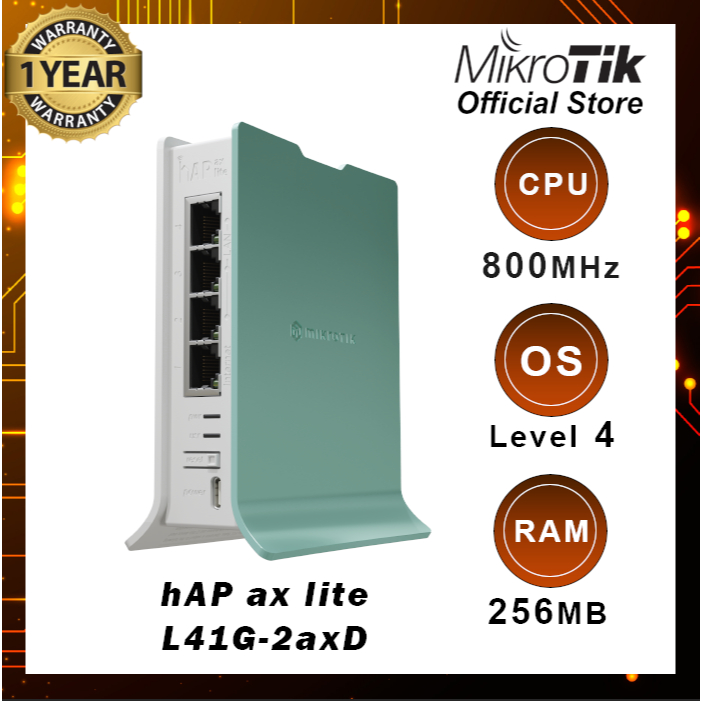 Jual Mikrotik hAP ax lite L41G-2axD | Shopee Indonesia