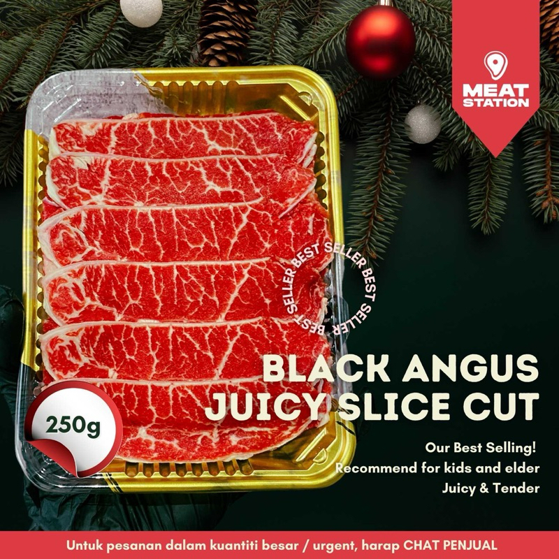 Jual Black Angus Slice Tipe 02 - Juicy Textured / Daging Slice US Black ...