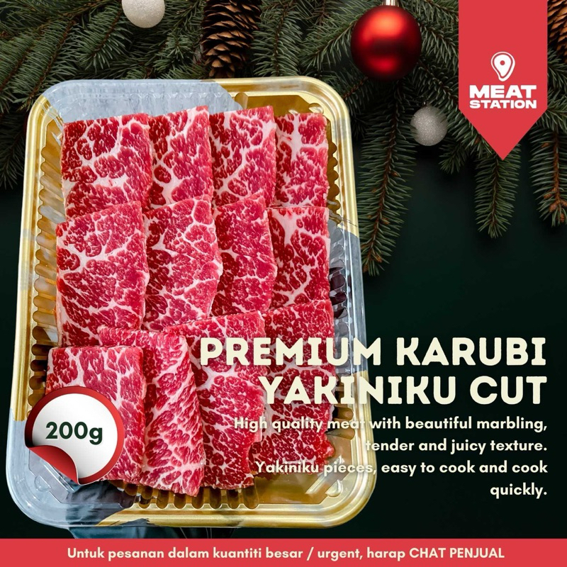 Jual Premium Karubi Yakiniku Cut 200g / Beef Slice/ Daging Sapi ...