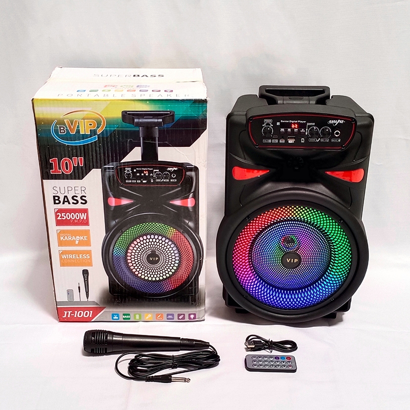 Jual Speaker Bluetooth VIP JT-1002 2500W Super Bass Bluetooth Speaker ...