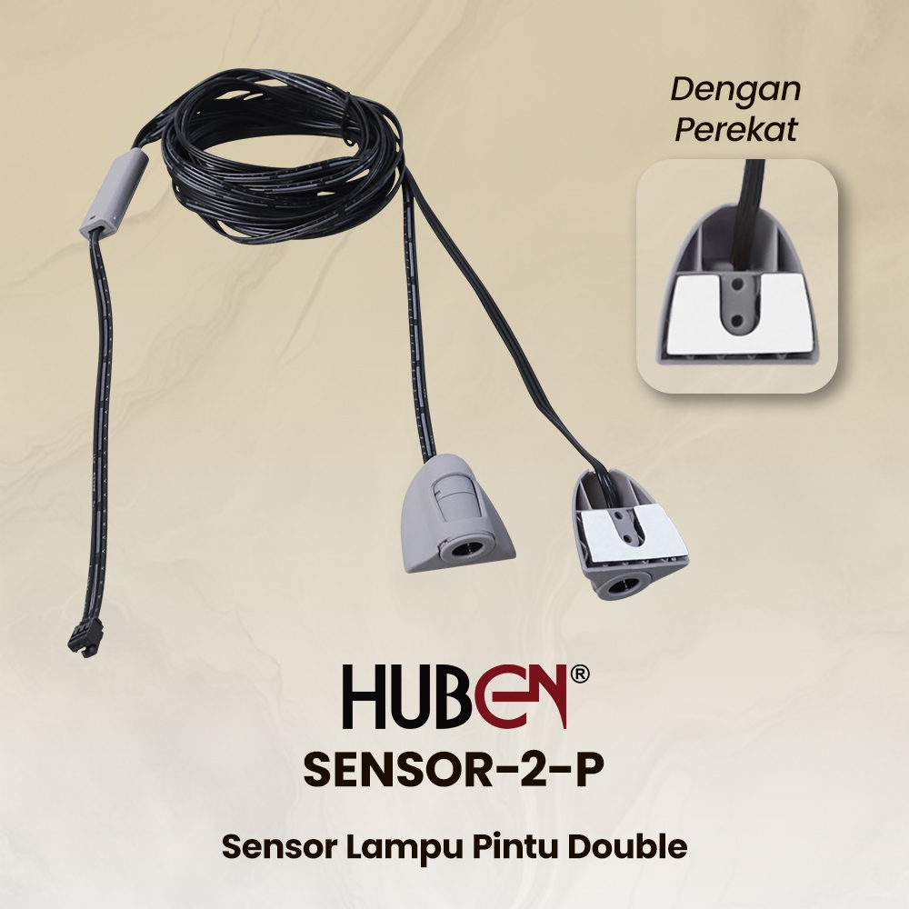 Jual SENSOR-P-2 - HUBEN / SENSOR LAMPU LED PINTU DOUBLE - HUBEN ...