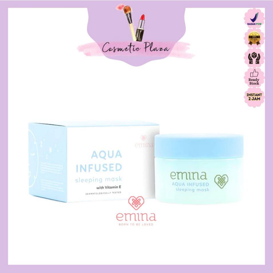 Jual EMINA Aqua Infused Sleeping Mask 30gr BPOM | Shopee Indonesia