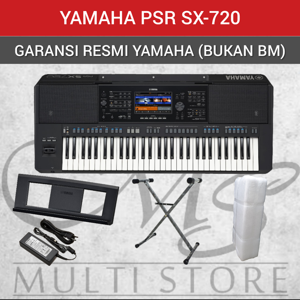 Jual KEYBOARD YAMAHA PSR SX720 - SX-720 - SX 720 - SX720 - GARANSI 1 ...