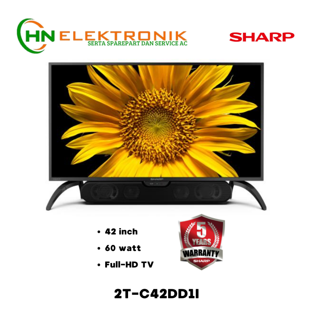 Jual LED SHARP 42 INCH DIGITAL SOUNDBAR 2T-C42DD1I | Shopee Indonesia