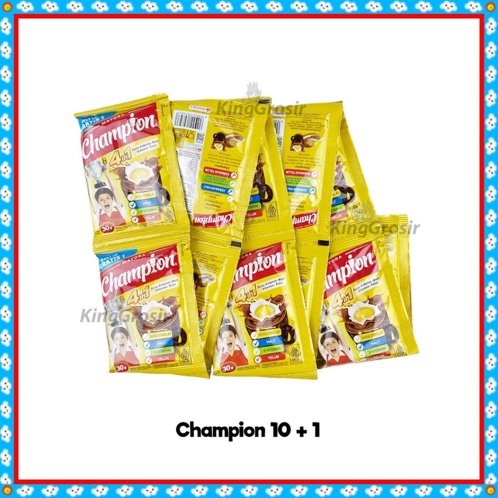 Jual Energen Susu Champion Rasa Coklat Renceng Susu Anak Lezat Renteng ...