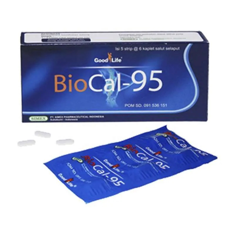 Jual Biocal 95 Isi 30 Tablet (Per-BOX) | Shopee Indonesia