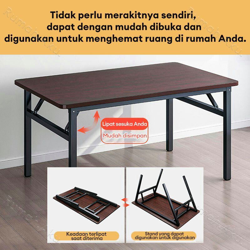 Jual Meja Lipat Portable Meja Belajar Besi Meja Komputer Meja Makan Meja Kantor Meja Kayu Meja ...