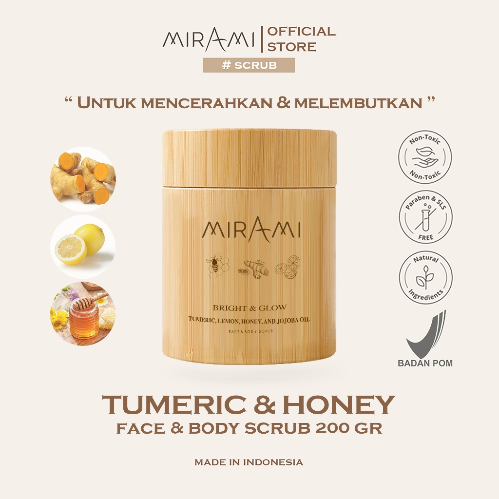 Jual Face & Body Scrub Madu untuk mencerahkan dan melembutkan kulit ...