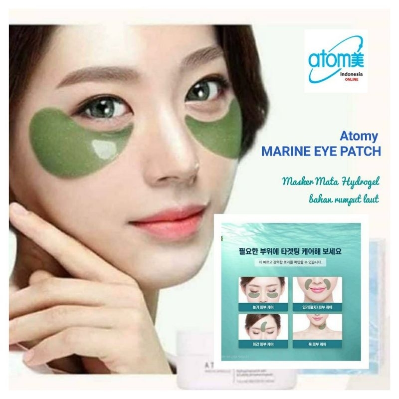 Jual ATOMY ATOMI MARINE AMPOULE EYE PATCH isi 60 Masker Mata Hydrogel ...