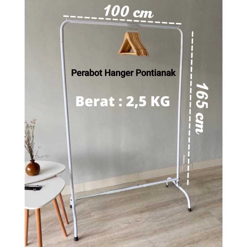 Jual Gawang Baju Minimalis - Stand Hanger Besi - Gantungan Baju IKEA1 ...