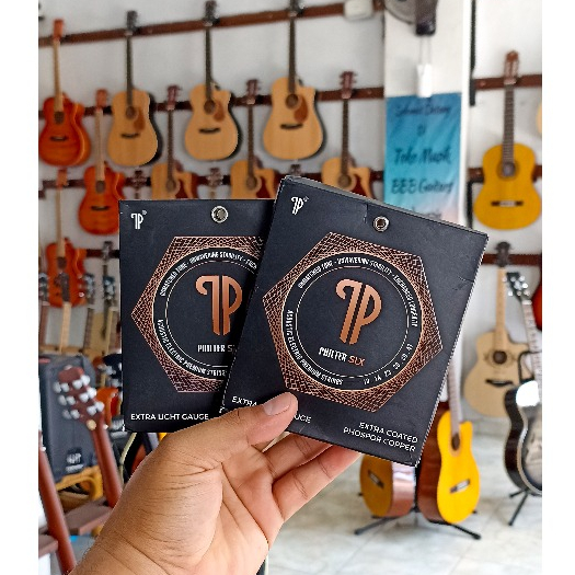 Jual COD ORIGINAL Senar Gitar Akustik Philter SLX ORIGINAL Extra Anti ...