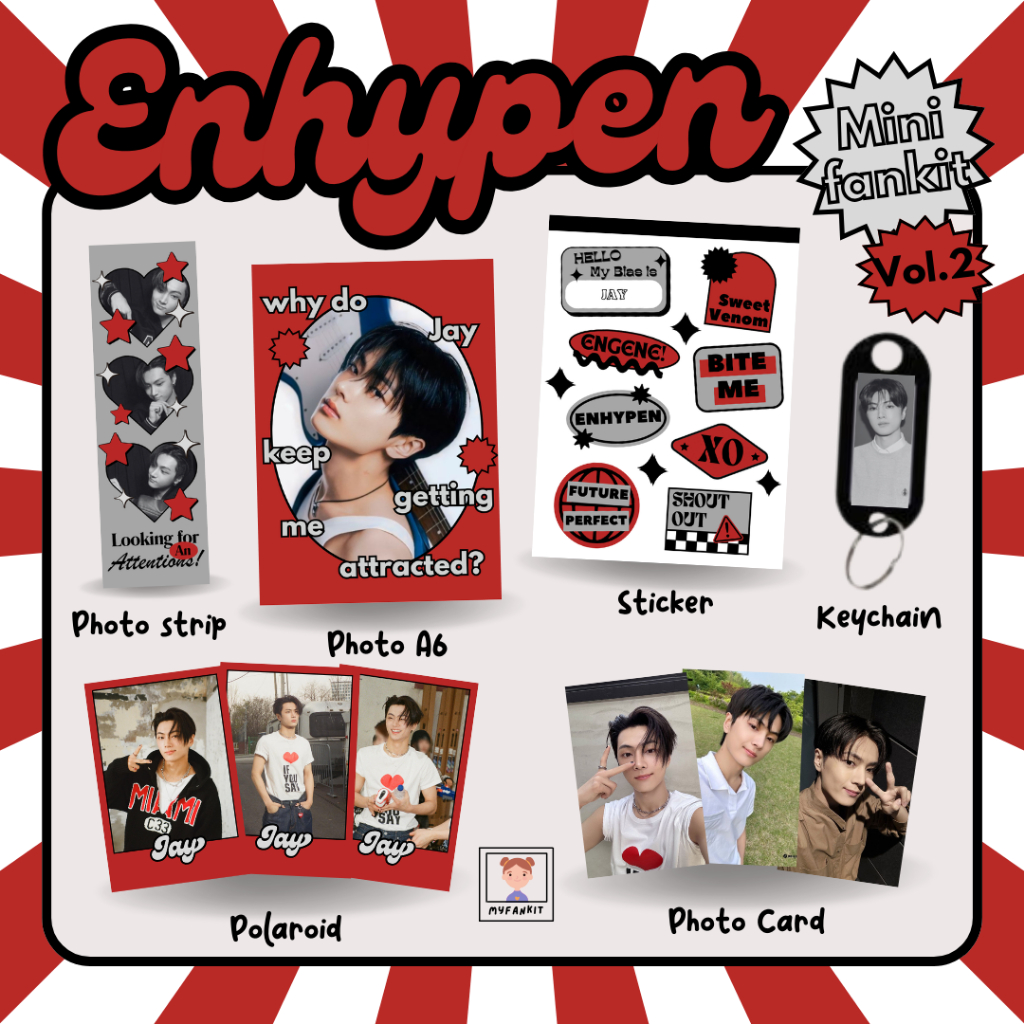Jual [VOL.2] MINI FANKIT ENHYPEN / GIFT BOX KPOP / HAMPERS KPOP ...