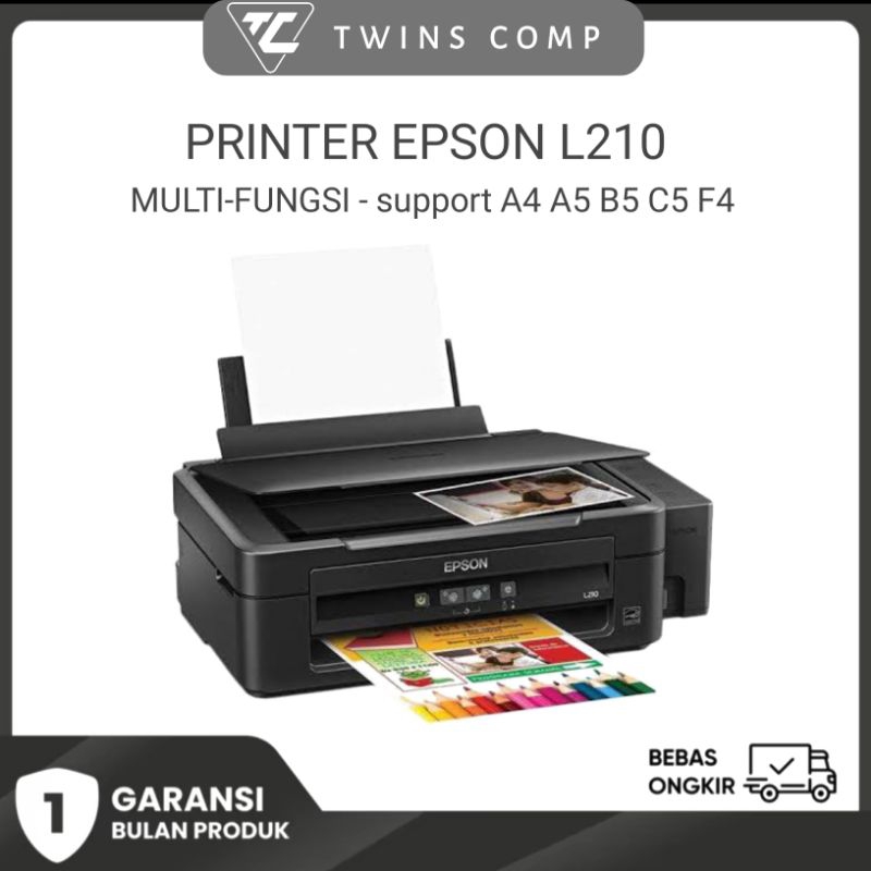 Jual Printer Fotocopy Epson L210 Print Scan copy | Shopee Indonesia