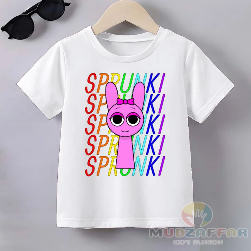 Jual BAJU KAOS ANAK INCREDIBOX SPRUNKI PINK PINKI KARAKTER KAOS ANAK ...
