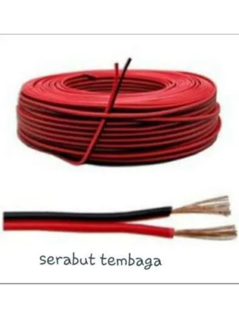 Jual WILSON STANDARD KABEL NYZ KABEL SPEAKER KABEL MERAH HITAM UKURAN ...