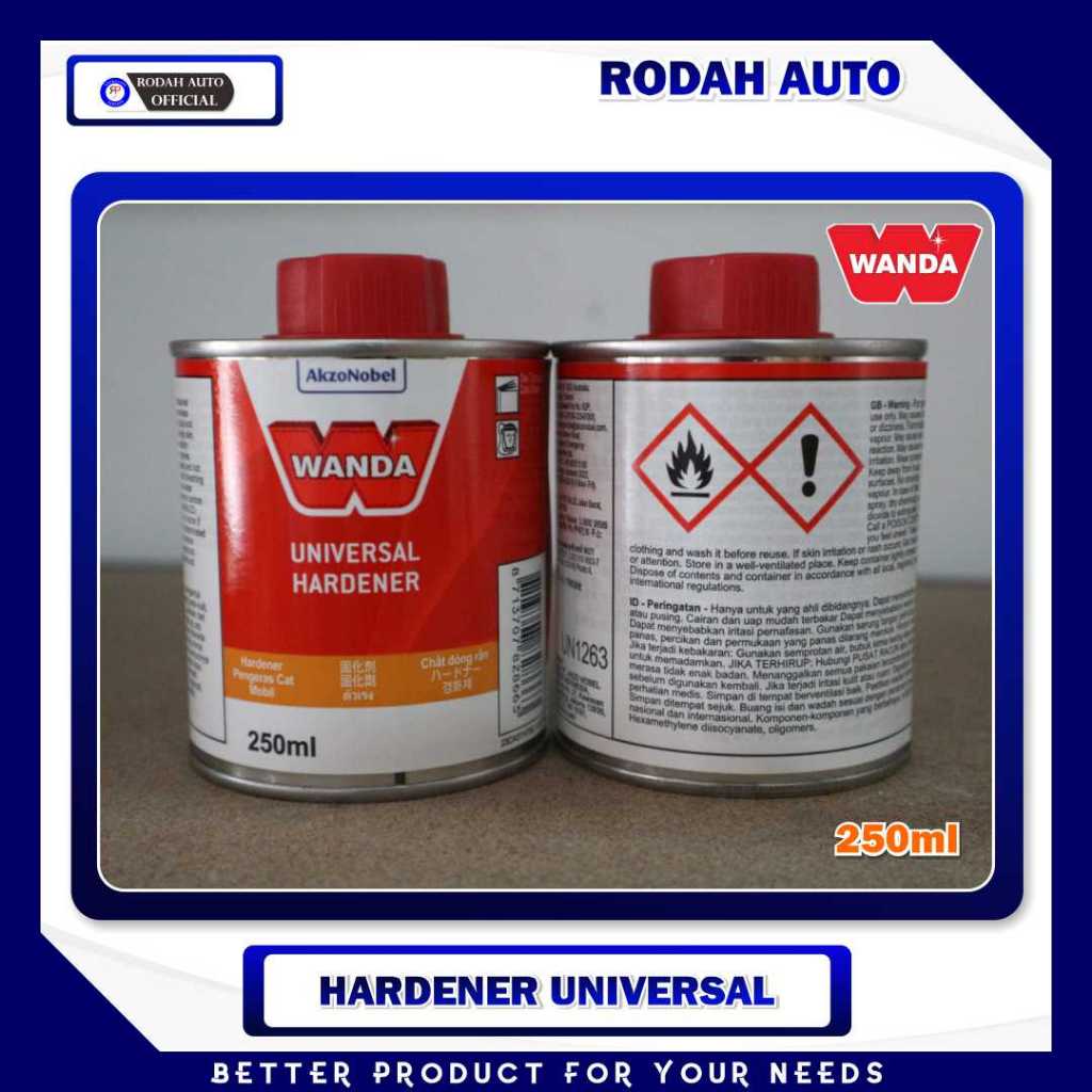 Jual Wanda Universal Hardener/Campuran cat dan clear | Shopee Indonesia