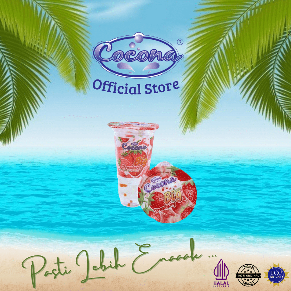 Jual Cocona Big Strawberry 260Ml | Shopee Indonesia