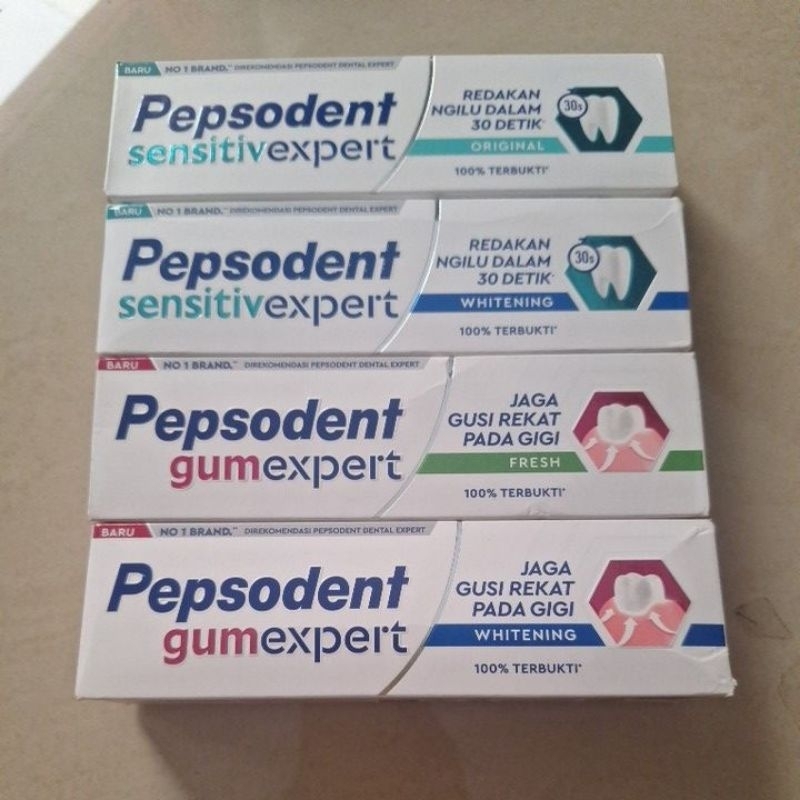 Jual Pepsodent Sensitive / Gum Expert 100g | Shopee Indonesia