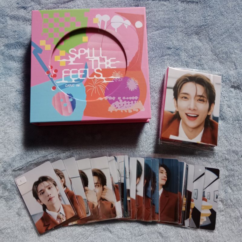 Jual Photocard Seventeen Album Spill The Feels Carat ver Carver Booklet Joshua | Shopee Indonesia