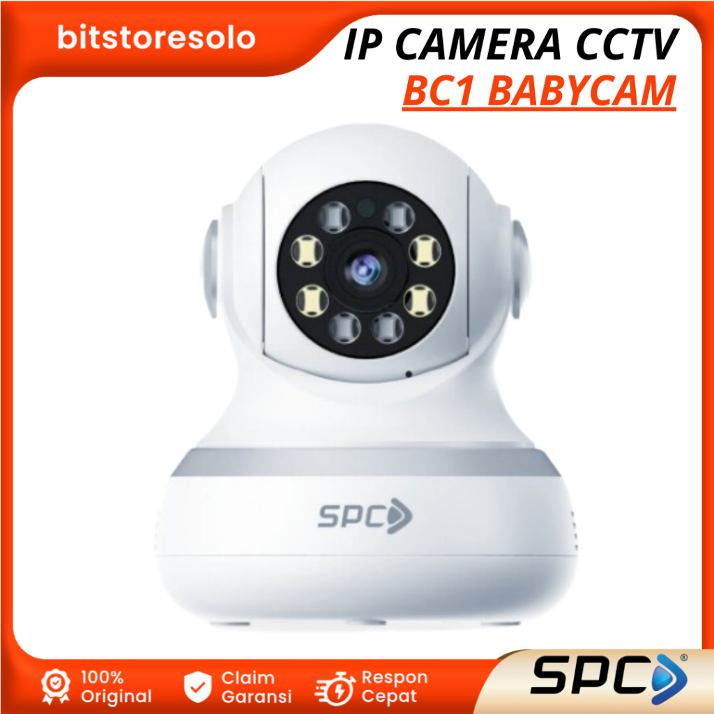Jual IPCAM CCTV IP CAMERA CCTV Wireless WIFI SPC BC1 BABYCAM | Shopee ...