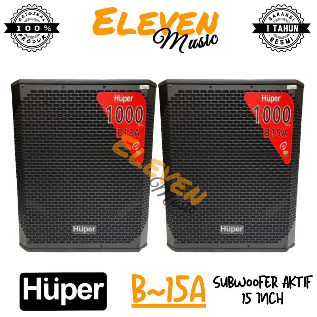 Jual Huper B15A Subwoofer Aktif 15 Inch Original Huper B-15A | Shopee ...