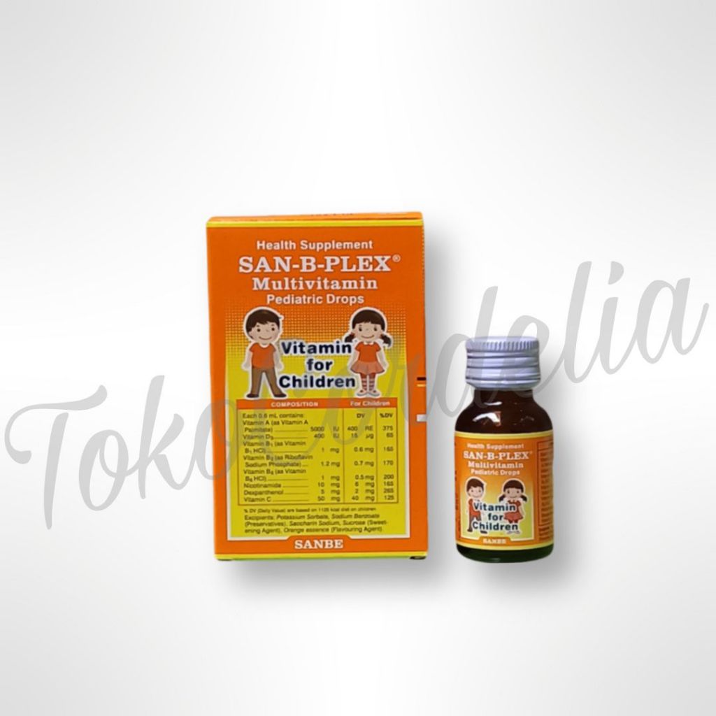 Jual San B Plex Drops 15 ml - Multivitamin Anak | Shopee Indonesia