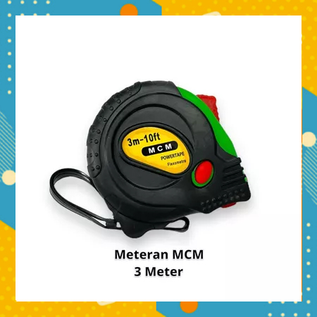 Jual Meteran Karet Panjang 3 Meter Alat Ukur Panjang Bangunan AP7831B3 ...