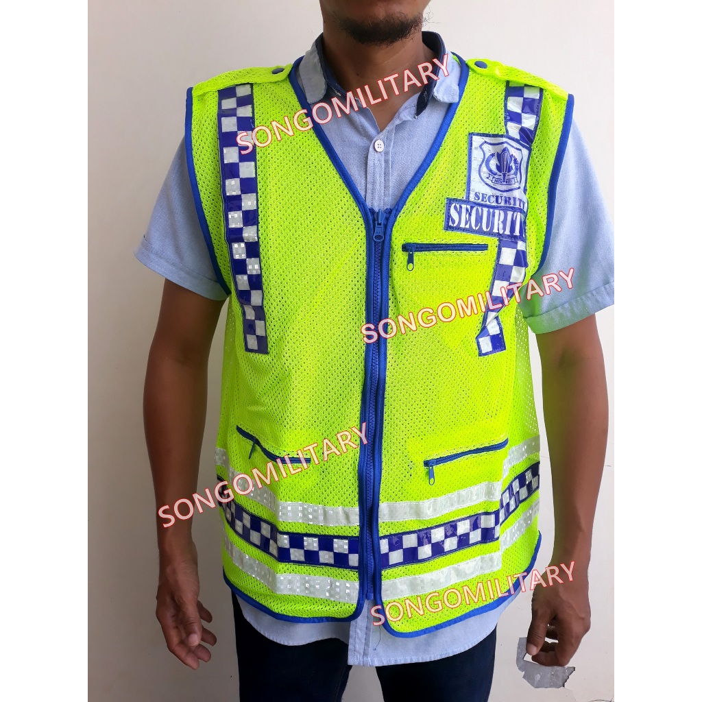 Jual Rompi Security Satpam / Rompi K3 Satpam / Rompi Kerja Security ...