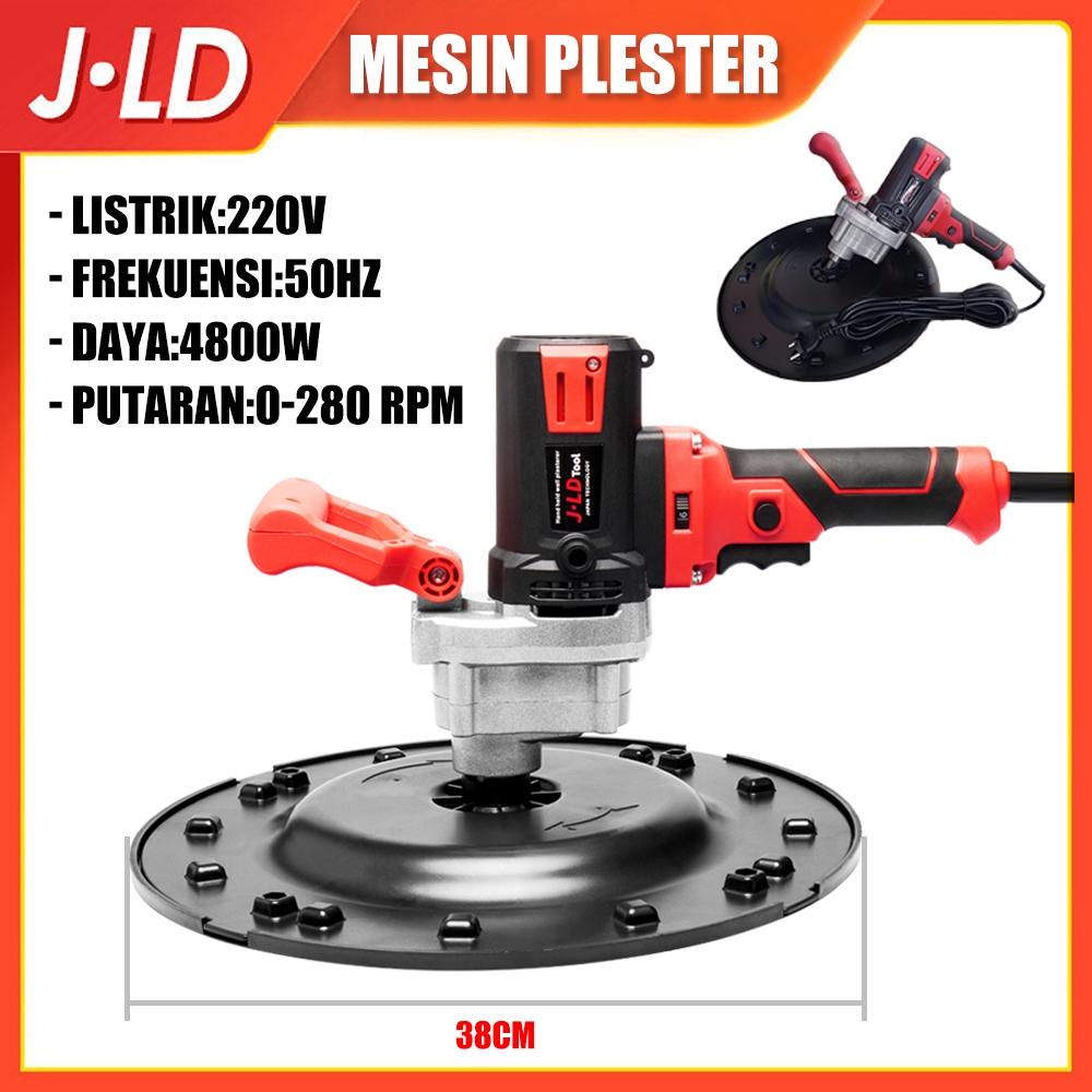 Jual JLD Mesin Perata Semen Dinding 4800W Poles Dinding Adukan Semen ...