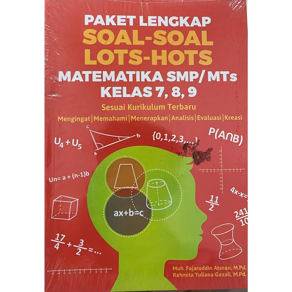 Jual Paket Lengkap Soal-Soal LOTS-HOTS Matematika SMP/MTs Kelas 7, 8, 9 ...