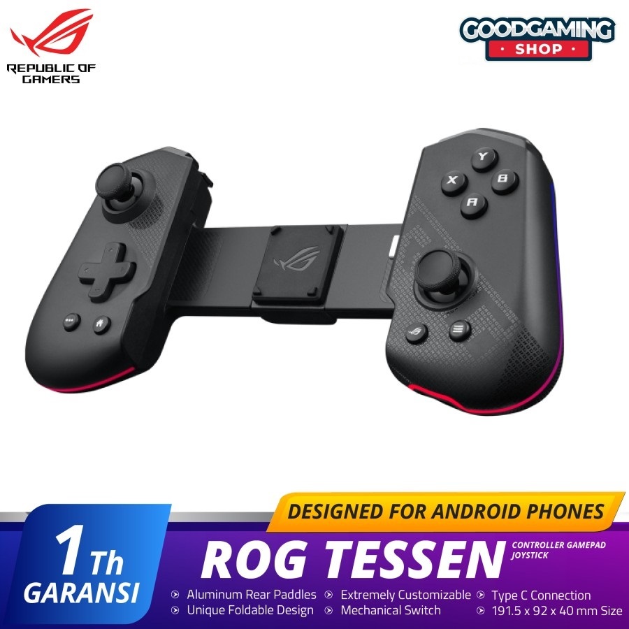 Jual Asus ROG Tessen Mobile Controller Gamepad Joystick for Android ...